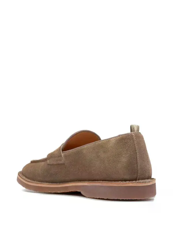 Officine Creative Kent Panelled Leather Loafers - Neutrals