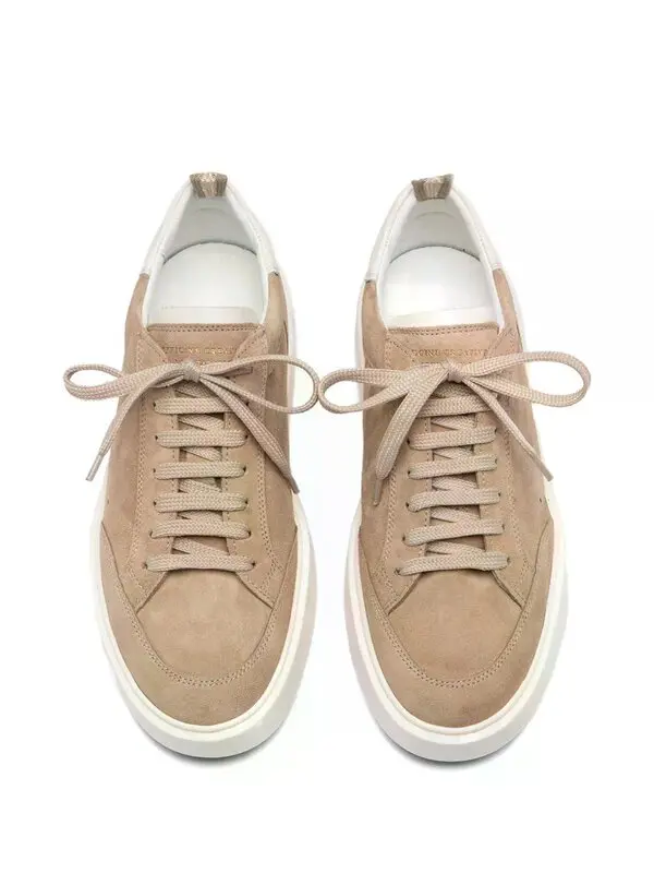 Officine Creative Sequel 101 Leather Sneakers - Neutrals