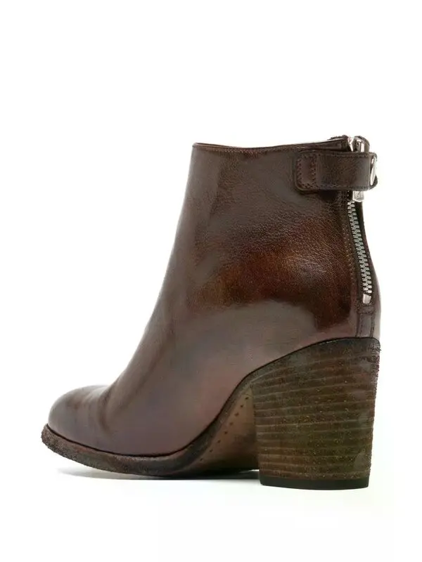 Officine Creative Delice 001 Zip-up Ankle Boots