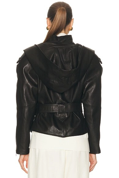 KAREN ARCANJO Renia Leather Jacket