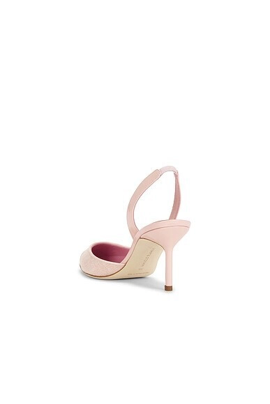 Manolo Blahnik Slingback Pumps With Stiletto Heel