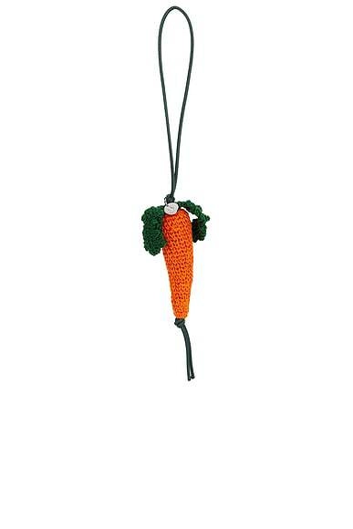JW Anderson Carrot Charm - Orange