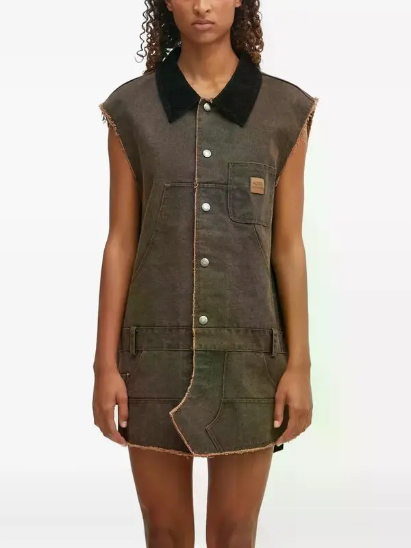 Andersson Bell Carpenter Mini Dress - Brown