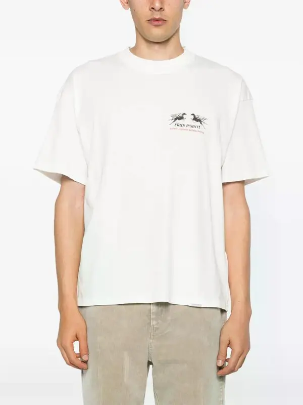 REPRESENT 24 Hour Service T-shirt - Neutrals