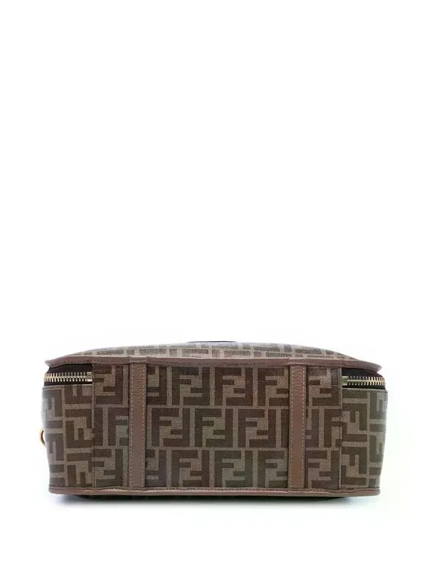 Fendi Zucca Coated Canvas Karligraphy Travel Bag