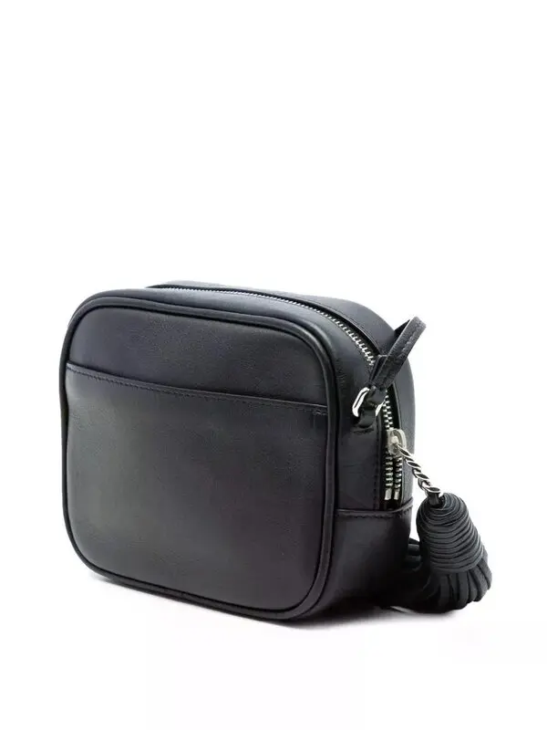 Saint Laurent Mini Embroidered Camera Bag - Black