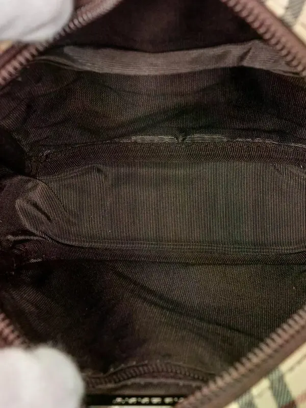 Burberry House Check Canvas Crossbody Bag