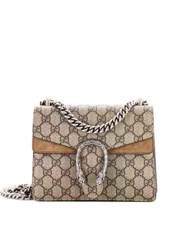 Gucci Dionysus Gg Coated Canvas Mini Crossbody Bag - Brown