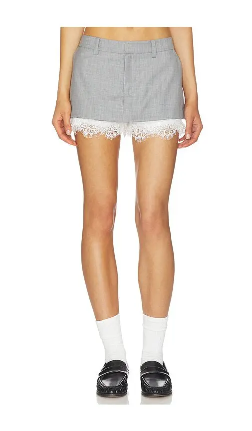 Sea Fiora Tropical Wool Skort In . Also