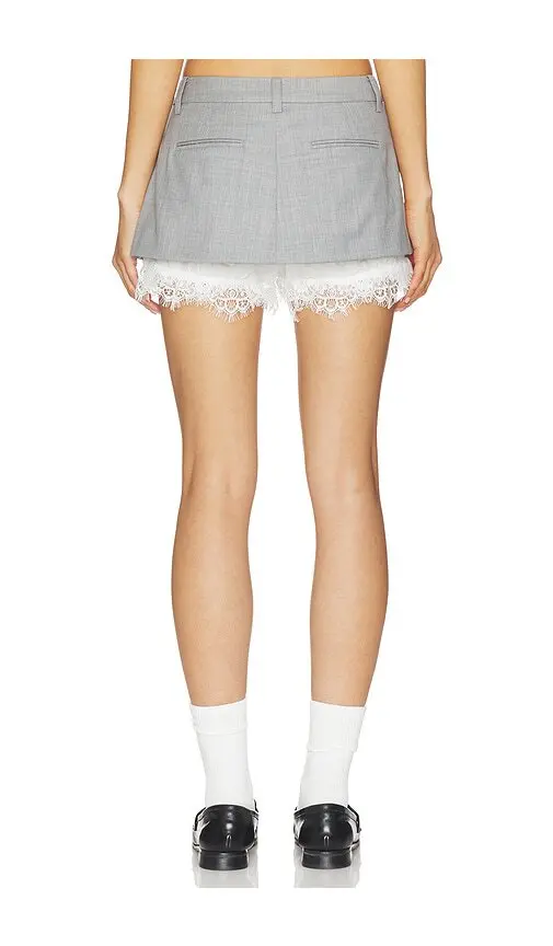 Sea Fiora Tropical Wool Skort In . Also