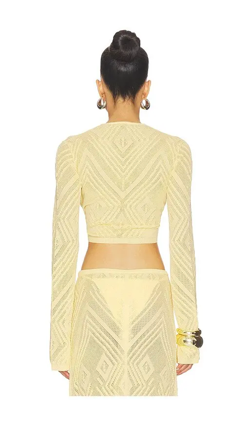 Devon Windsor Vale Top - Yellow