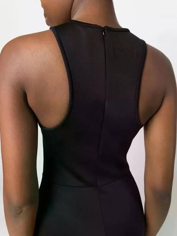 Max Mara Stretch-cotton Floor-length Tank Dress