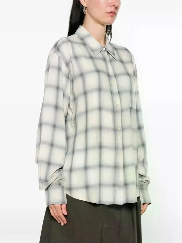 Our Legacy Plaid Pattern Shirt