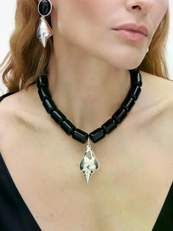 JULIETTA Ponza Shell Pendant Necklace