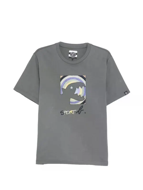 AGNES B. Box Dino T-shirt - Grey