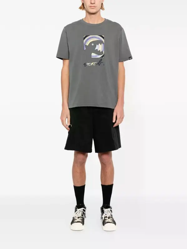 AGNES B. Box Dino T-shirt - Grey