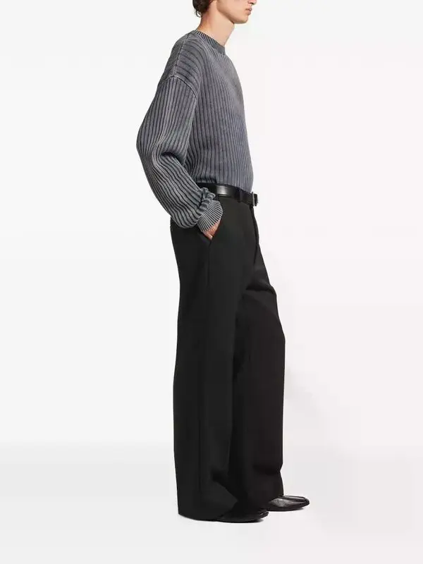 Balenciaga Raw Edge Tailored Trousers