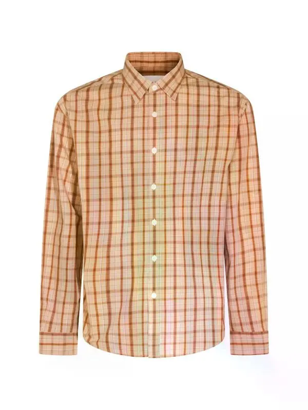 Nn07 Deon Checked-pattern Shirt