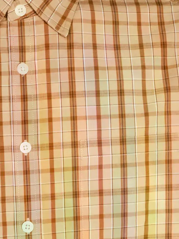 Nn07 Deon Checked-pattern Shirt