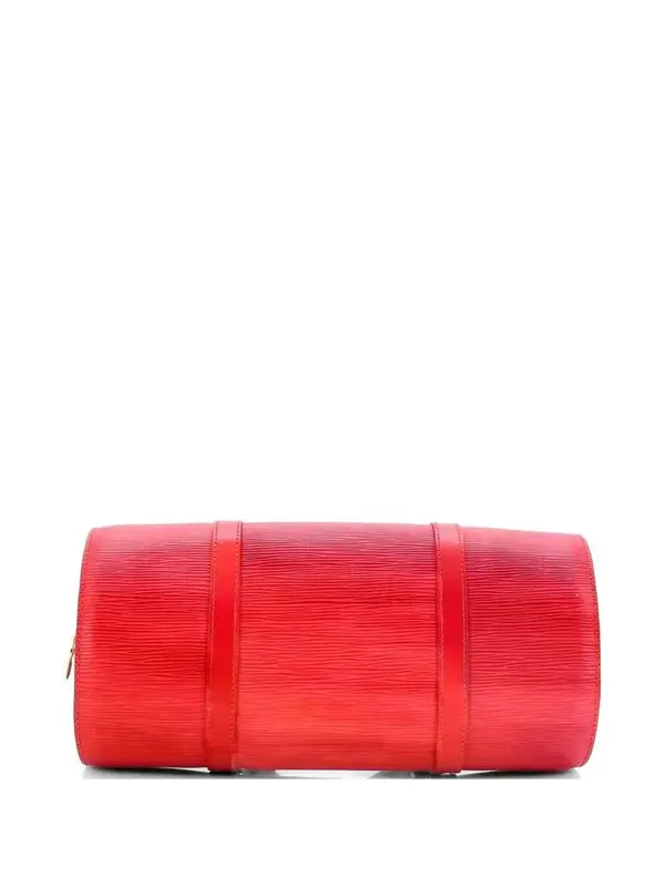LOUIS VUITTON Soufflot Epi Leather Handbag - Red