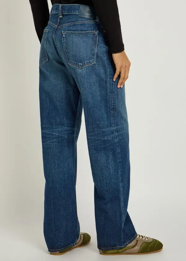 BLUE BLUE Relaxed Wide-leg Jeans