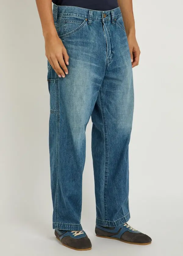 BLUE BLUE Relaxed Straight-leg Jeans