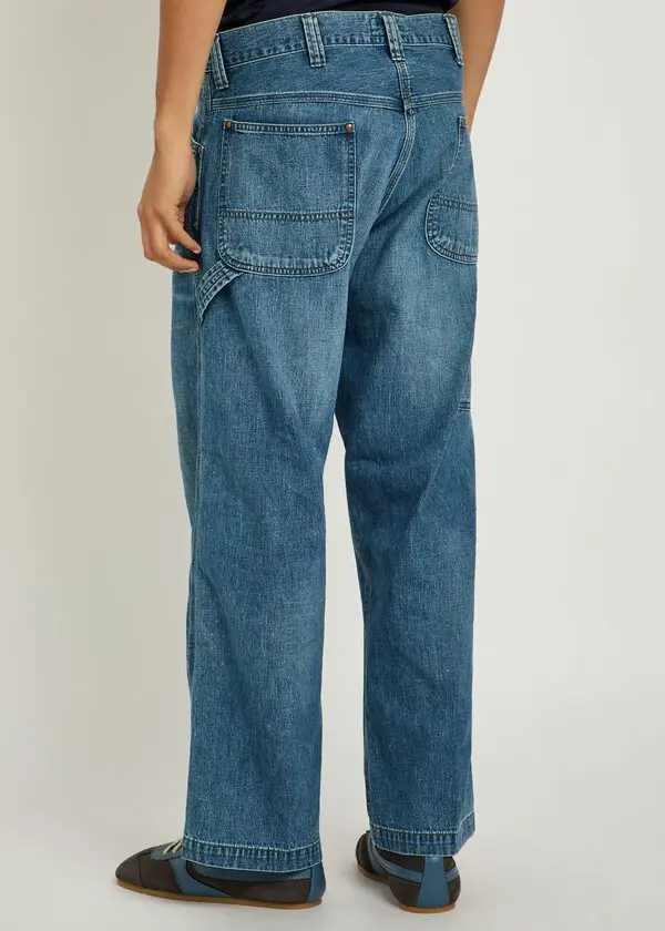 BLUE BLUE Relaxed Straight-leg Jeans