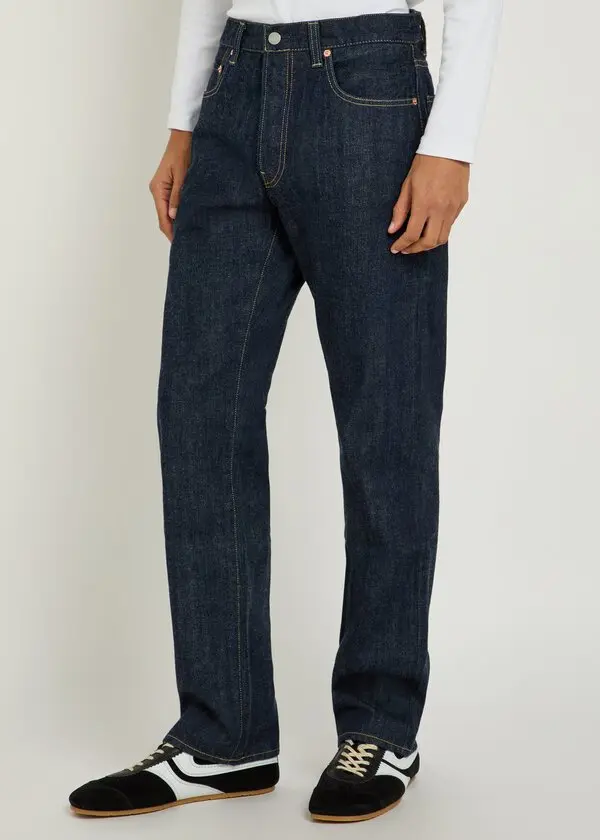 BLUE BLUE Relaxed Straight-leg Jeans