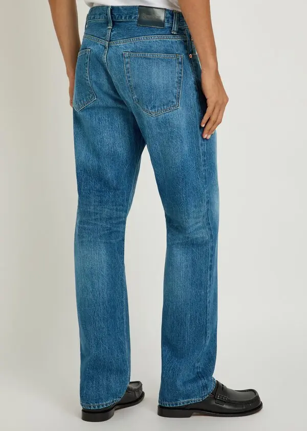 BLUE BLUE Japan Wide-leg Jeans