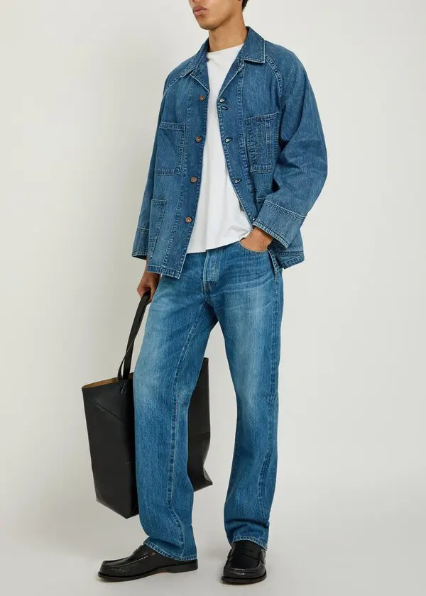 BLUE BLUE Japan Wide-leg Jeans
