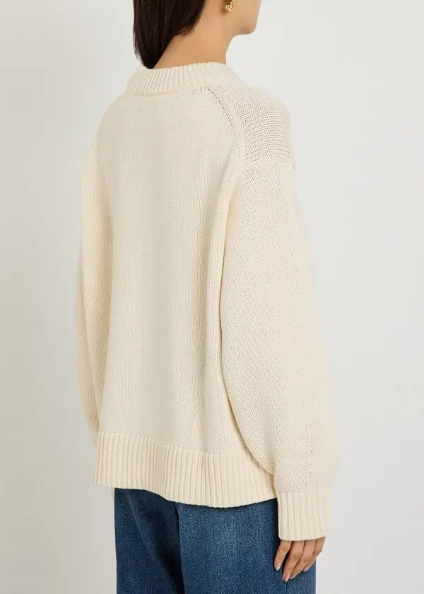 REFORMATION Cotton-knit Jumper