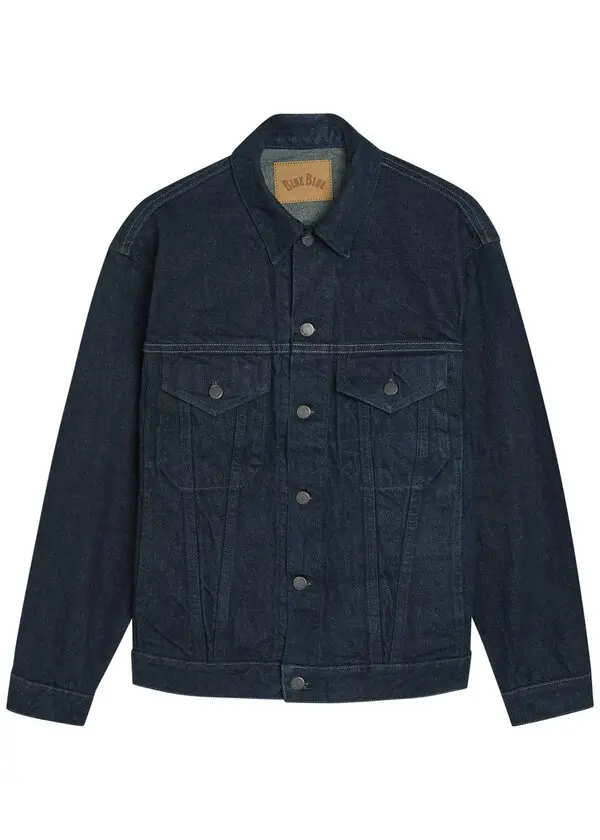 BLUE BLUE Panelled Denim Jacket