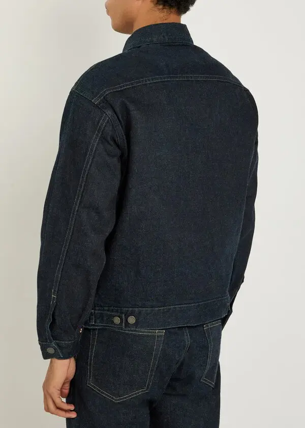 BLUE BLUE Panelled Denim Jacket