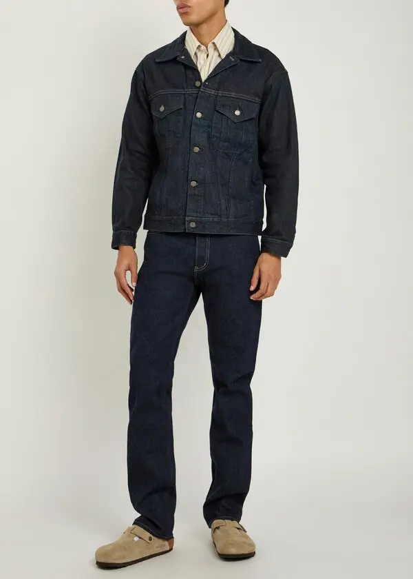 BLUE BLUE Panelled Denim Jacket