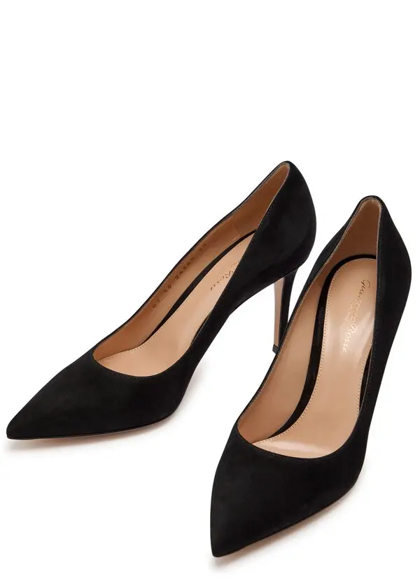 GIANVITO ROSSI Suede Pumps