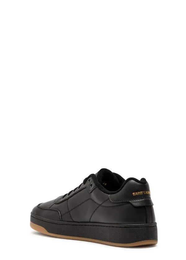 Saint Laurent Leather Lace-up Sneakers