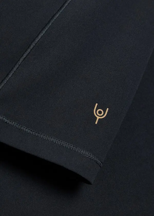 NOW YOU LIVE Waterley Stretch-jersey T-shirt With Mesh Panelling