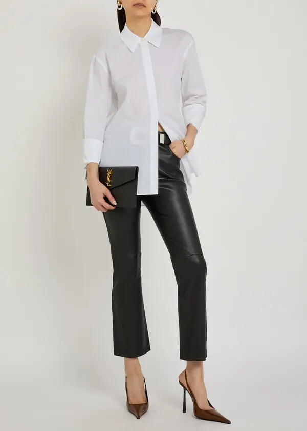 JOSEPH Nellie Cotton-poplin Shirt