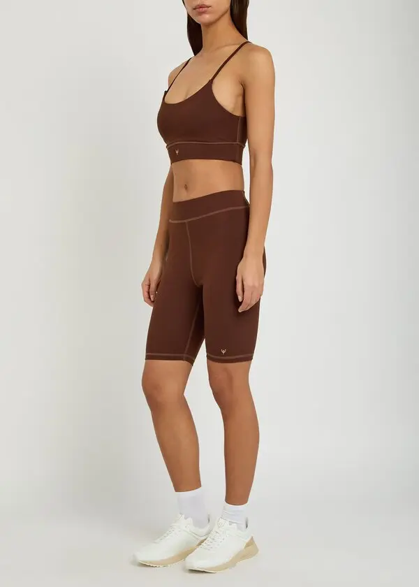 NOW YOU LIVE Leamington Stretch-jersey Bra Top