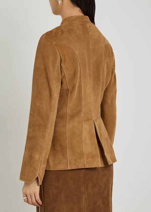 Nour Hammour Honoré Suede Jacket