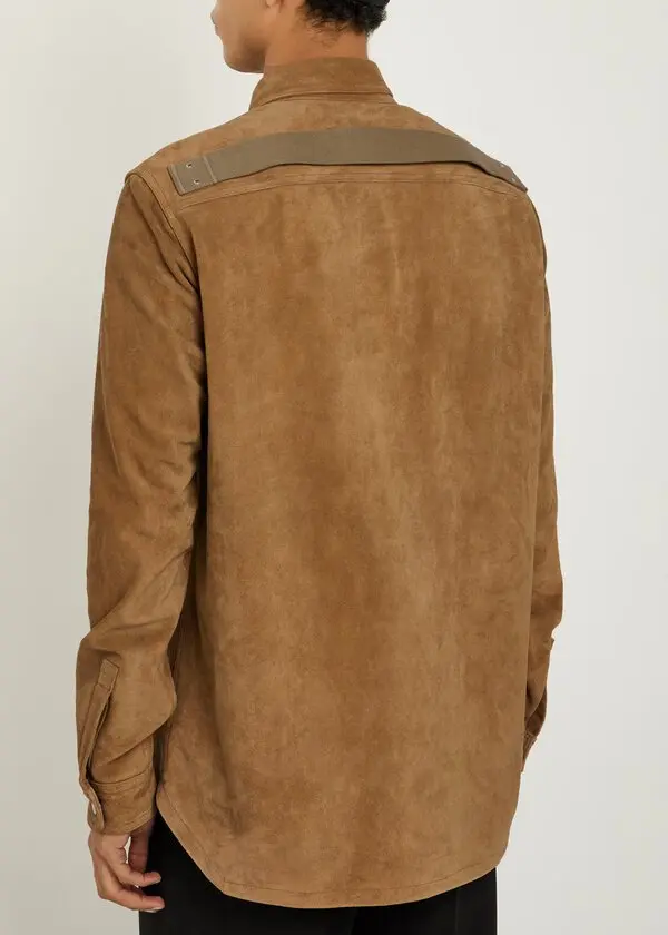 Rick Owens Suede Overshirt