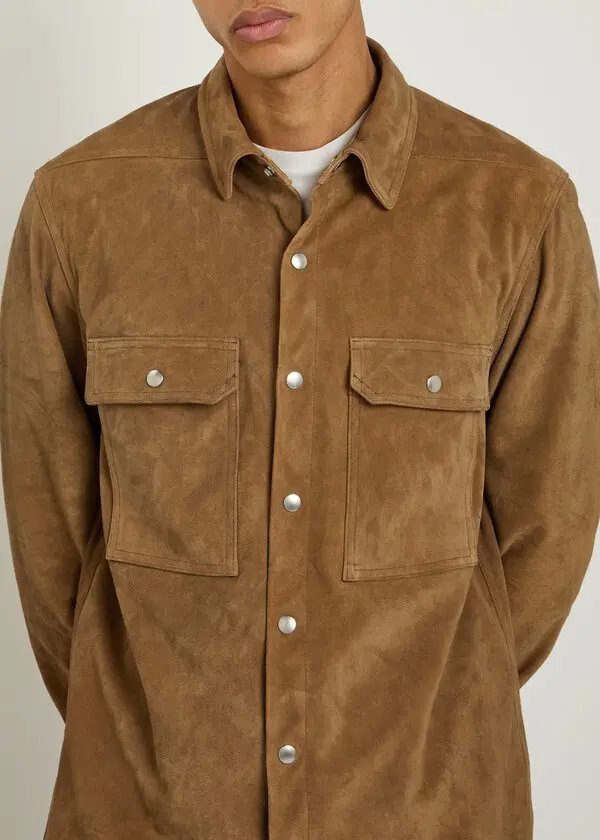 Rick Owens Suede Overshirt