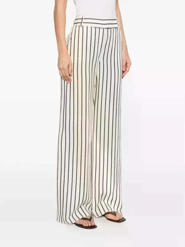 PENNYBLACK Striped Wide Leg Trousers