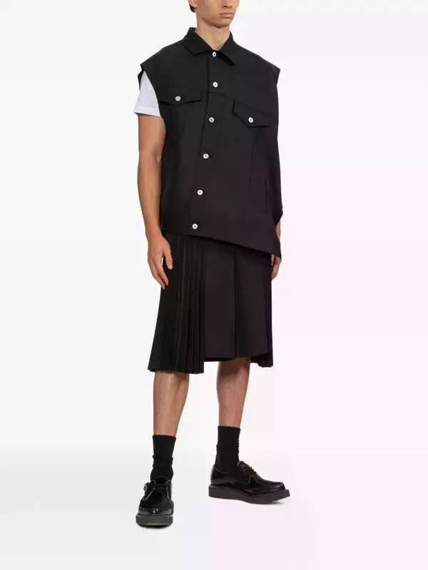 Comme Des Garçons Pleated Shorts