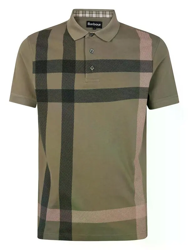 Barbour Checked Polo Shirt
