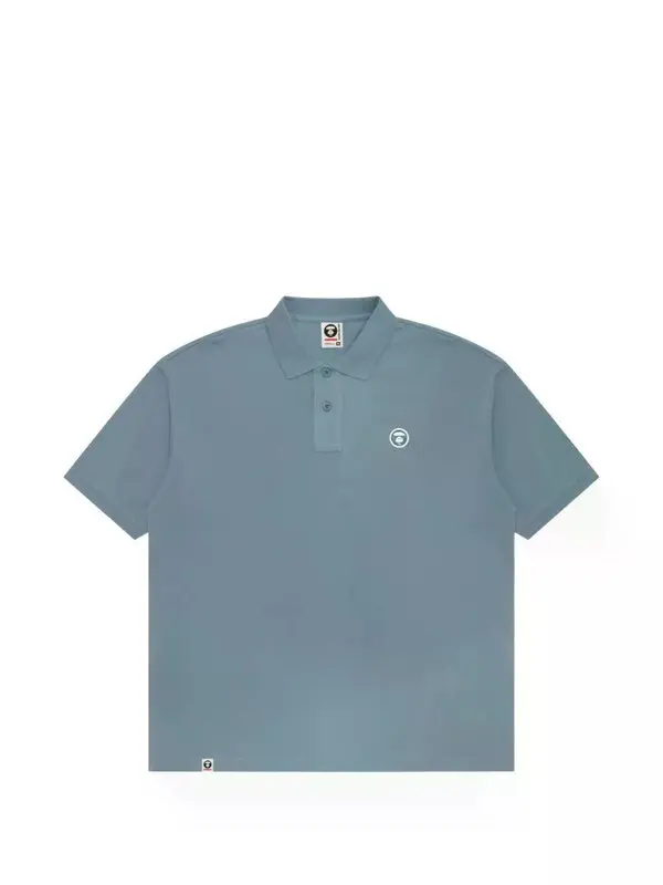 AAPE BY *A BATHING APE Aapenow Moonface Polo Shirt - Blue