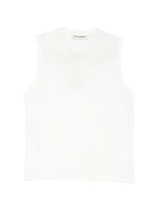 Our Legacy Breathe Tank Top - Neutrals
