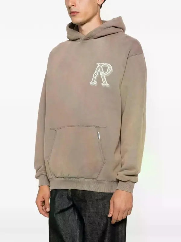 REPRESENT Western Initial Hoodie - Neutrals