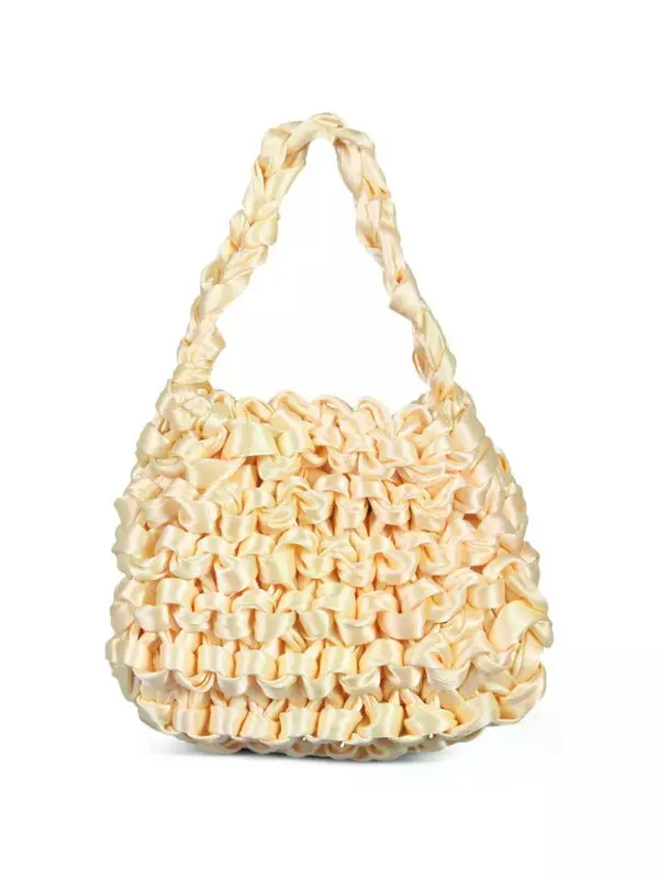 MIISTA Mini Theodore Ruched Shoulder Bag