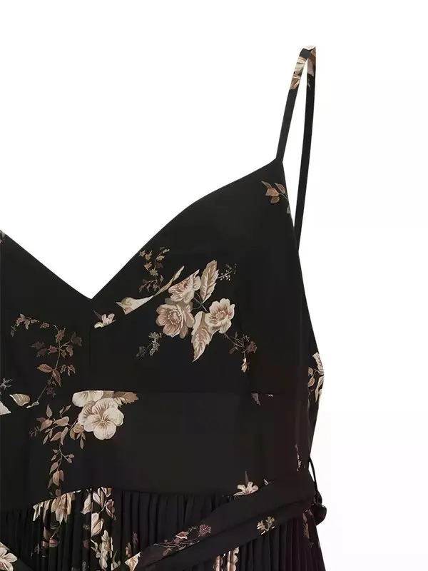 Zimmermann Pleated Floral Maxi Dress